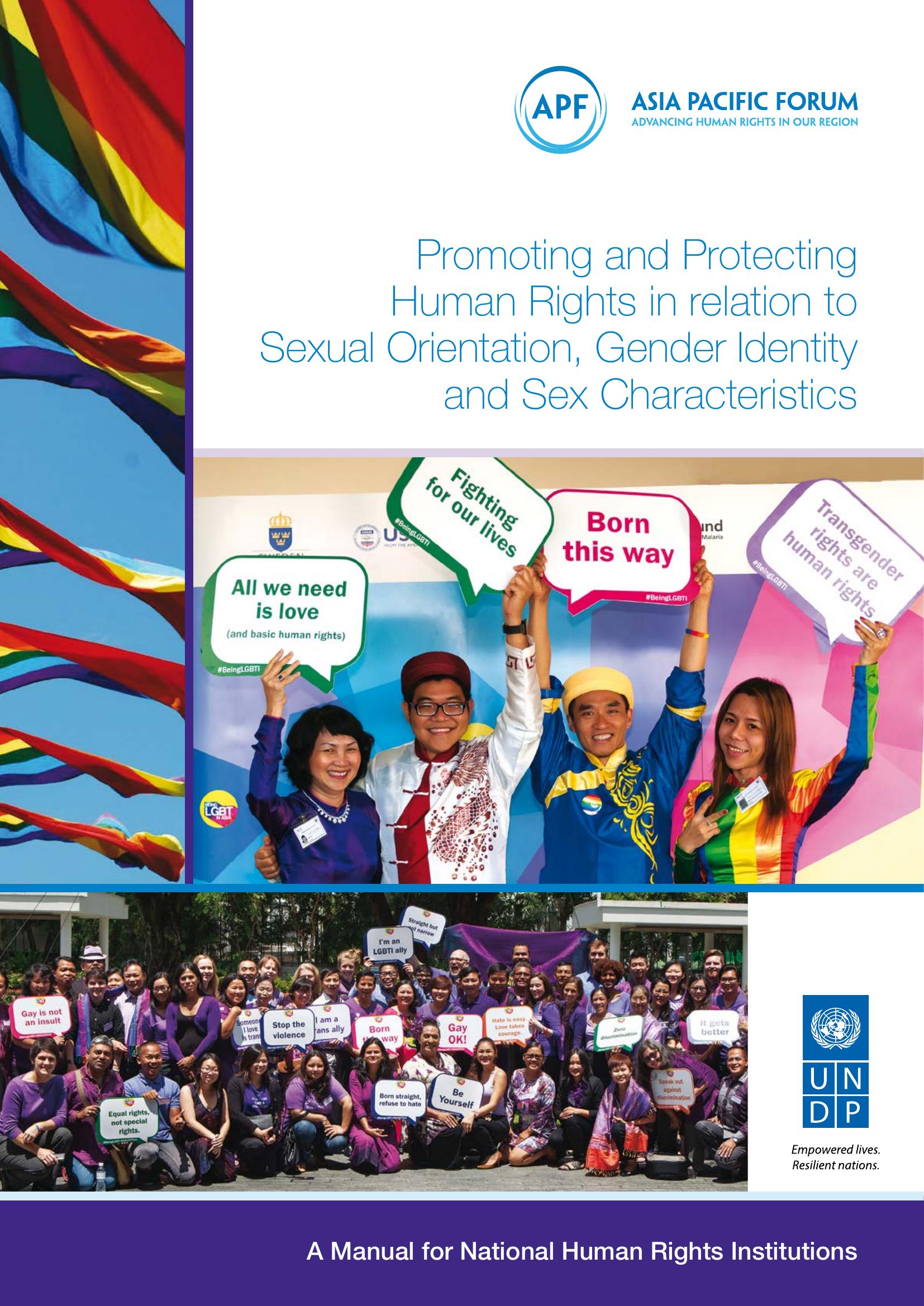 APF LGBTI Mannual for NHRIs SOGI and Sex Characteristics Manual Final nRead
