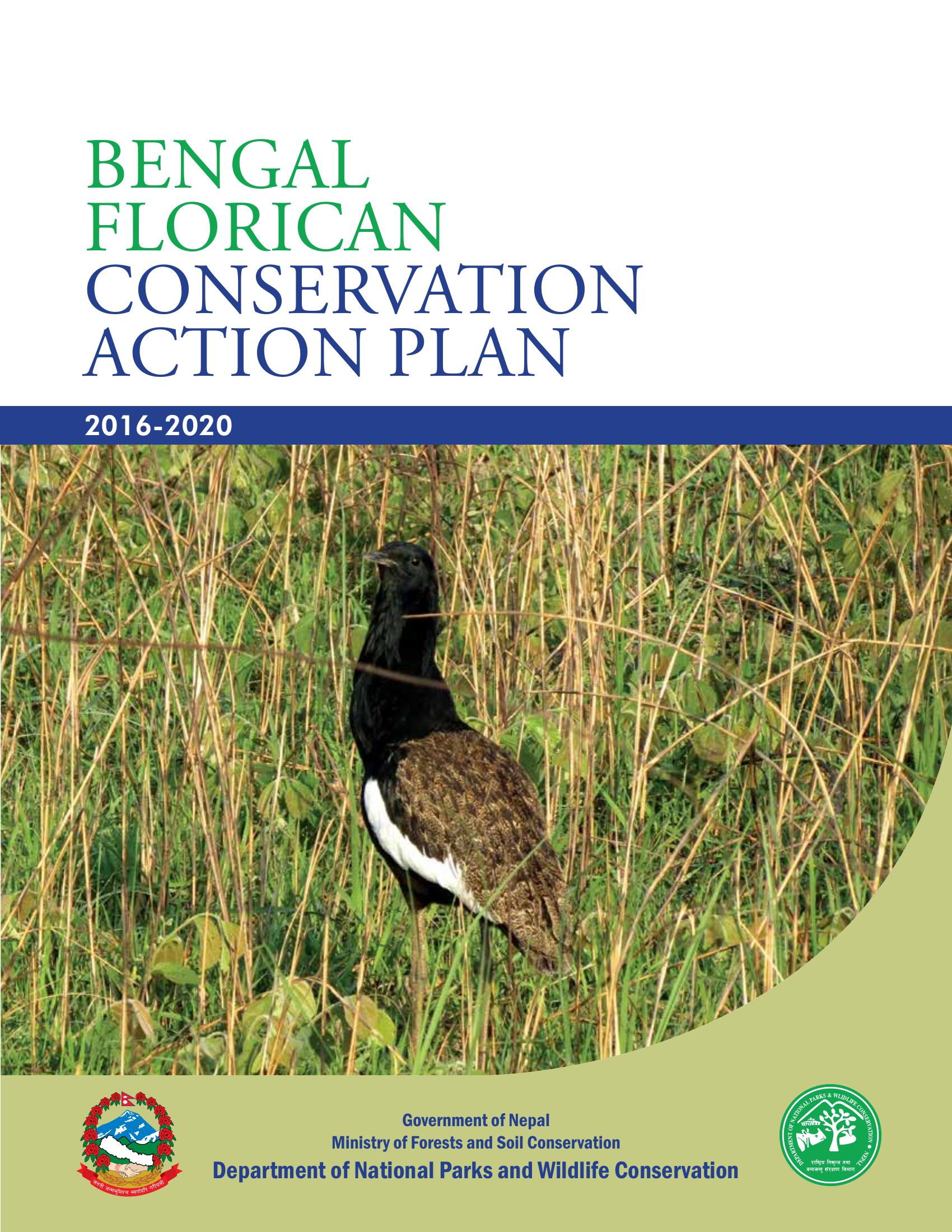 BENGAL FLORICAN CONSERVATION ACTION PLAN (2016-2020) nRead